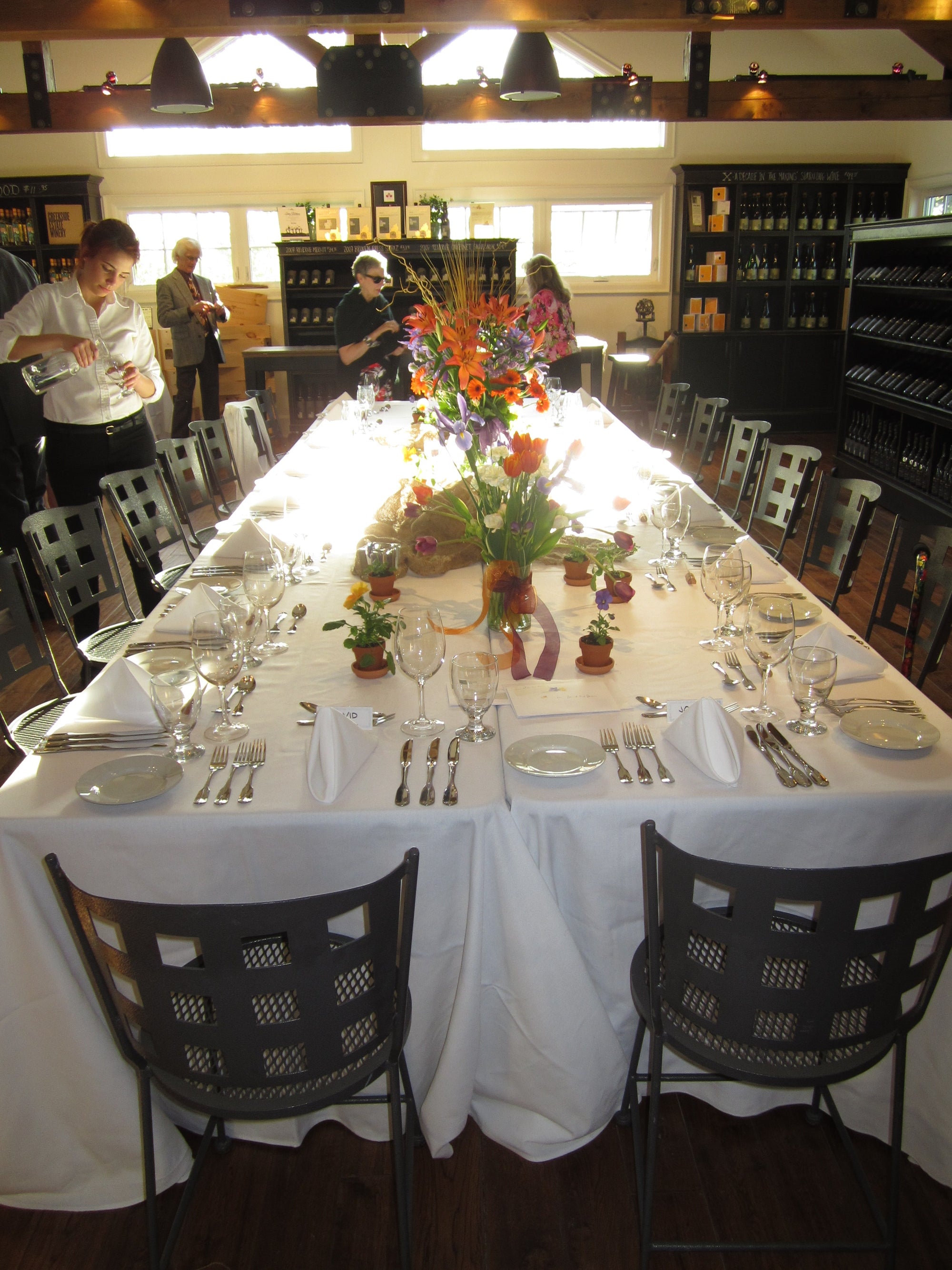 Private events – Creekside Estate Winery
